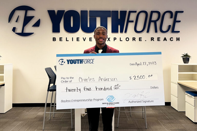 3rd Bayless Entrepreneur Winner: Charles Anderson III - AZYouthforce